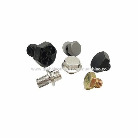 Grade 8.8 External Hexagon Screw Oxidation Blackening High-strength ...