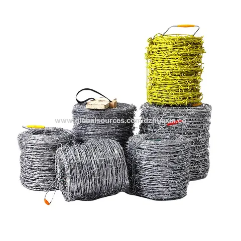 50kg Barbed Wire Roll Barbed Fencing Wire For Security And Protection ...