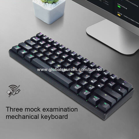 Buy Wholesale China Customizable Hot-swappable 60% Gaming Keyboard Rgb ...