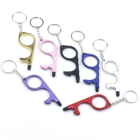 Self Defense Set Hand No Not Touch Door Opener Tool Keychain Bottle ...