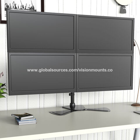 Buy Wholesale China V-mounts Multiple 4 Lcd Monitor Stand Adjustable ...