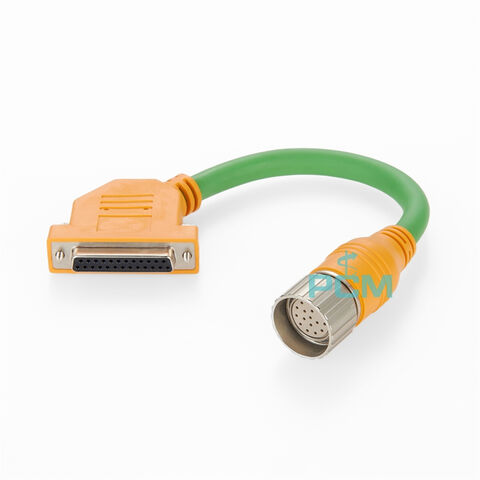 M23 Cable Assemblies 6fx5002-2ca11-1ad0 Servo Encoder Signal Feedback ...