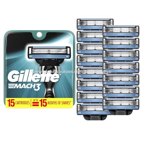 Best Selling Gillette Mach3 Razor Blades Pack For Sale / Gillette ...