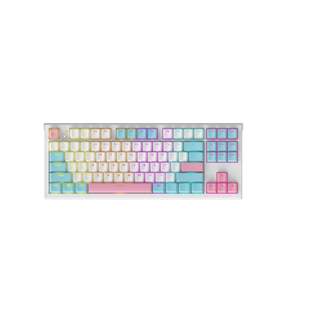 Buy China Wholesale Tkl Size 87 Keys Mechanical Gaming Keyboard Rgb Led ...