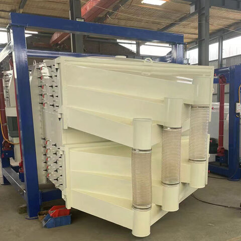 Square Gyratory Sieve Screening Machine Quartz Sand Vibrating Screener ...