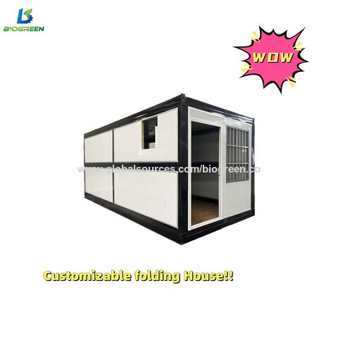 Buy Wholesale China Folding Box House Prefabricated House Container ...