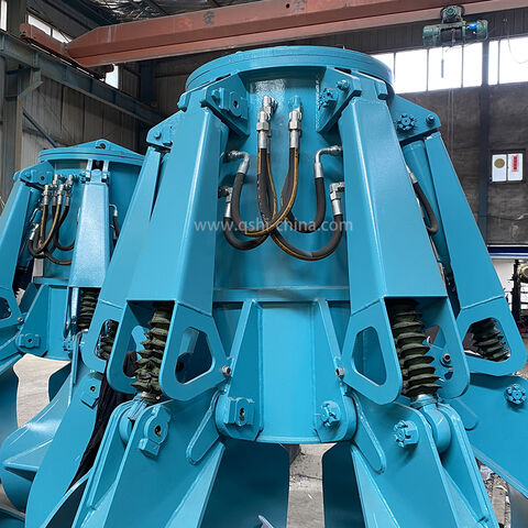 Buy China Wholesale Electrical Hydraulic Slag Ash Grab Bucket Orange ...