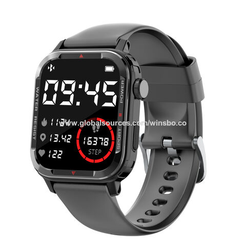 Factory Price Hd Full Screen Display Smart Watch Heart Rate Blood Oxyen ...