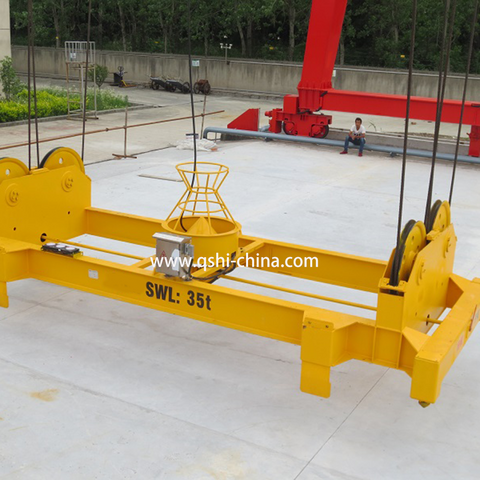 Qshi High Efficiency Full Automatic Electric Container Lifting Spreader ...