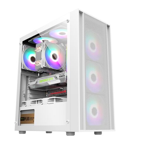 Buy China Wholesale Gaming Atx Mid Tower Computer Pc Case With Side ...