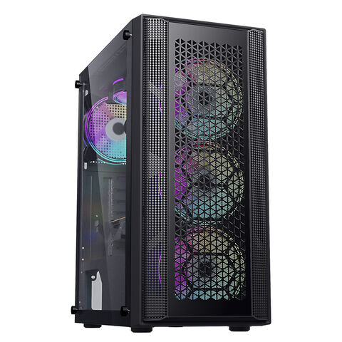 Buy China Wholesale Gaming Atx Mid Tower Computer Pc Case With Side ...