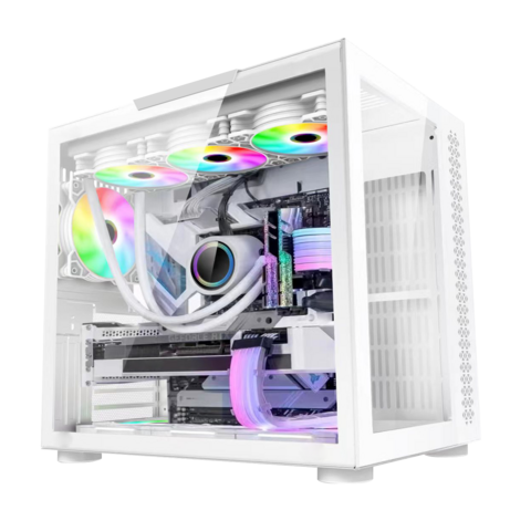 Gaming Pc Case With Infinity Tempered Glass And Usb 3.0 X 1, Type C ...