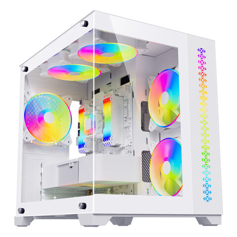 Buy China Wholesale Factory Oem Gaming Pc Case With Infinity Tempered ...