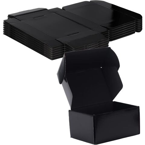 Buy Wholesale China 6x4x3 Black Shipping Boxes For Small Business 20 ...