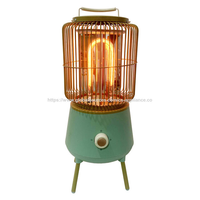 Latest 1200w Far Infrared Heater Birdcage Shaped Tiny Design 360 ...