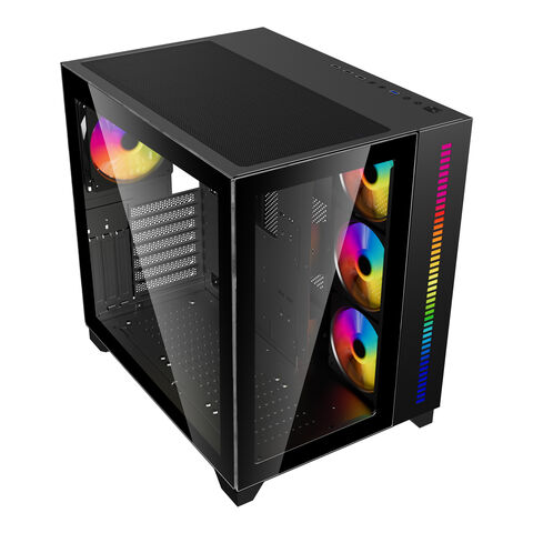 Gaming Pc Case With Infinity Tempered Glass And Usb 3.0 X 1, Type C ...