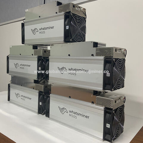 Whatsminer New M50 M50s 118t 120t 122t With Power Supply Btc Miner M50s Asic Miner - Buy China ...