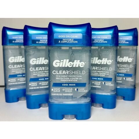 Gillette Clinical Protection Clear Gel Deodorant Cool Wave Gillette ...