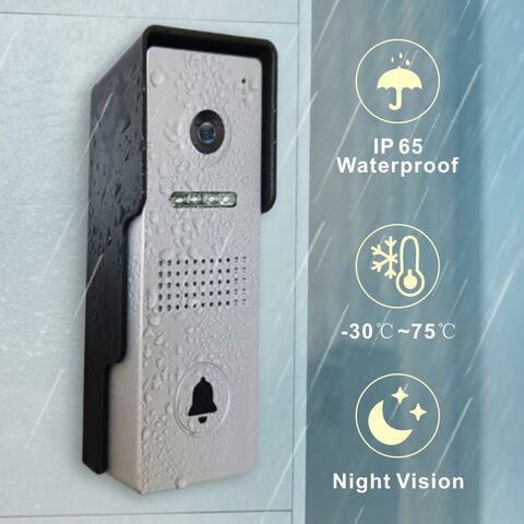 4wire Ip Metal Case Waterproof Video Intercom - Expore China Wholesale ...
