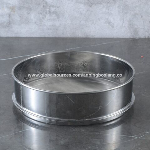 Bulk Buy China Wholesale Stainless Steel Flour Sieve 50mesh 60mesh ...