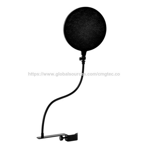 Microphone Pop Filter Dual Layered Pop Wind Screen With Enhanced ...