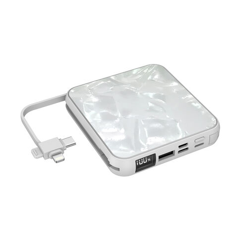 Buy Wholesale China Custom Size Small Pocket Power Banks Led Marble ...