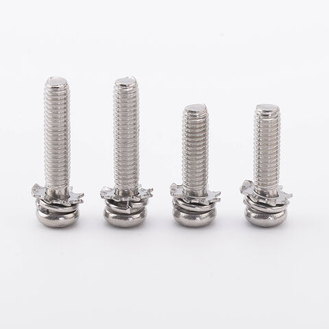 China Screw Flat Washers Pan Head Machine Cross Screw Sems Combined ...