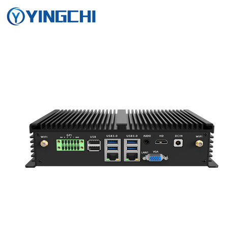 Factory Direct High Quality China Wholesale Mini Pc 2lan 6com Fanless Industrial Computer Core ...