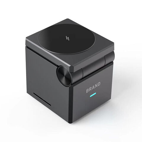 Facrory Price 15w Foldable Portable Magnetic 3 In 1 Wireless Charger ...