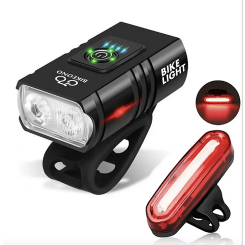 Bicycle Light T6 Led Front Usb Rechargeable Mtb Mountain Bicycle Lamp 1000lm Bike Headlight ...