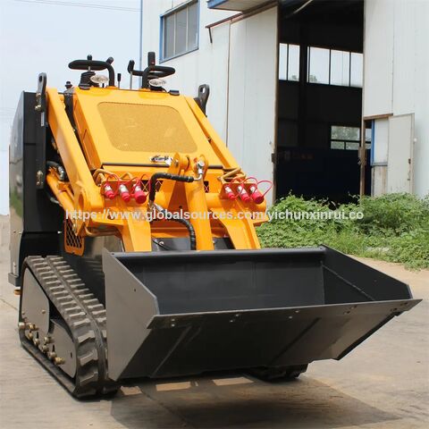 Ce Approved Rubber Track Loaders Mini Skid Steer Loader With Epa Diesel ...