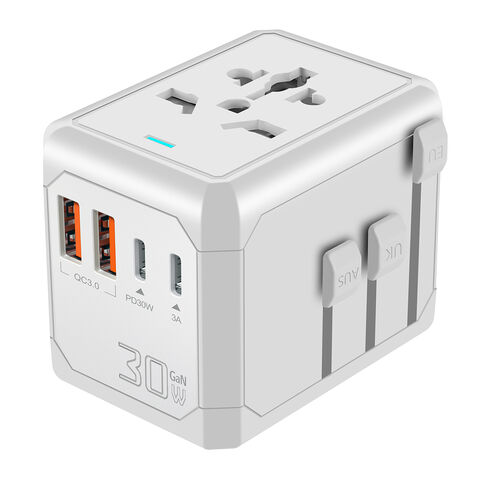 Trending Products On Amazon International Power Adapters 4 Usb C Pd30w ...