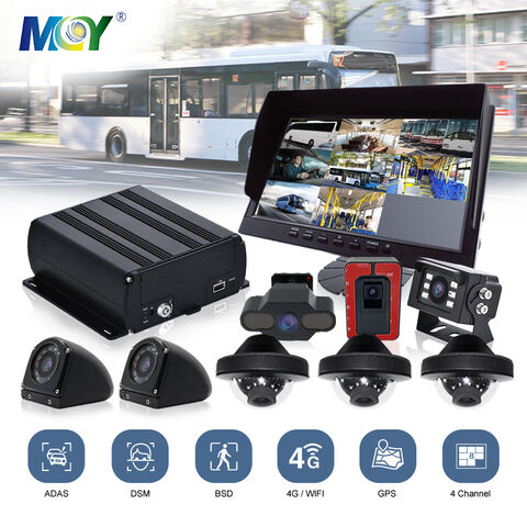 8ch Ahd Mobile Dvr Free Cmsv6 Bus Driver 4g Wifi Mdvr Car Camera Bus ...