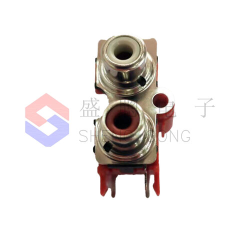 Manufacturer Supplier Two-hole Color Series Rca Jack Rca Connector Jack ...