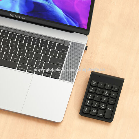 Wireless Numeric Keypad 19 Keys Digital Keyboard For Accounting Teller ...