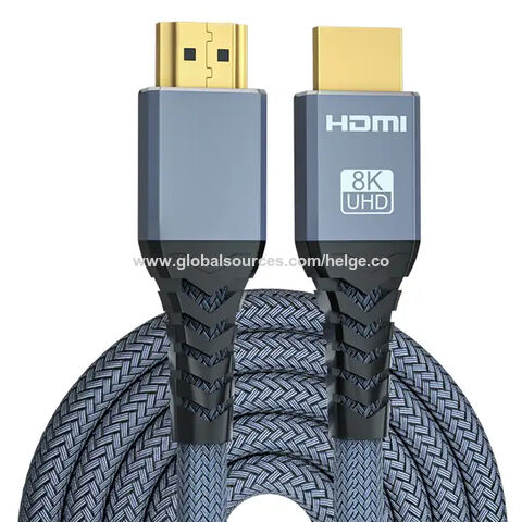 Buy Wholesale China Durable Oem Nylon Woven Retro Hdmi Cable 8k Hdmi2.1 ...