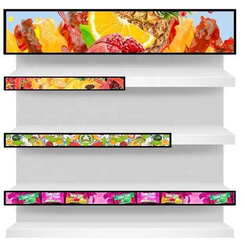 Dnr Display 35 Inch Stretched Bar Lcd Display Ultra Wide Digital ...