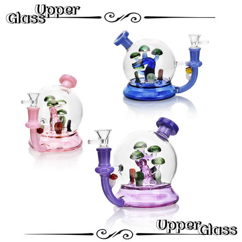 Uppper Glass 2024 High End Bansai Plant Decro Tobacco Use Water Pipe ...