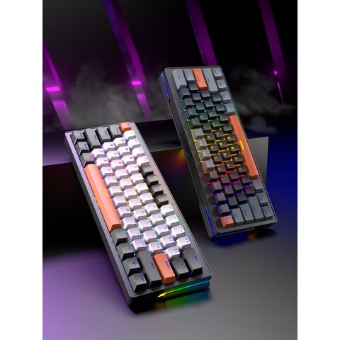 Cheap Mechanical Gaming Keyboard, Triple-mode, Rgb Backlit For Computer ...