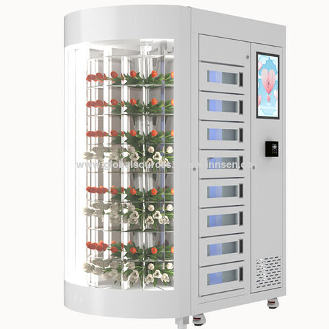 Refrigeration Flower Vending Locker Machine Fresh Dry 18.5 Inch, Flower ...