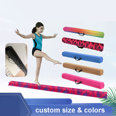 Foldable Balance Beam Folding Gymnastics Mat For Kids, Home Gym ...