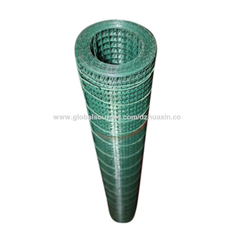 Welded Mesh Roll With Pvc Coated(green), 1/2"x1/2"x3'x100' $12 ...