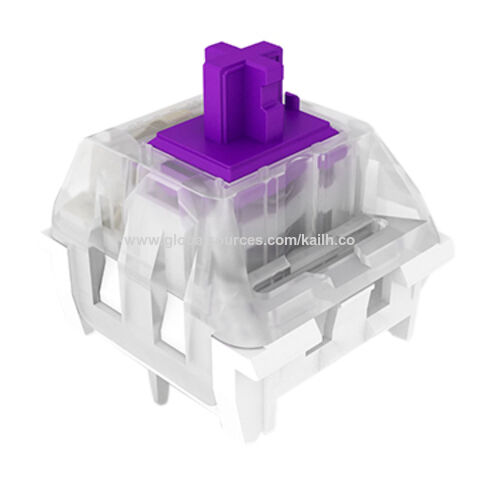 Kailh Speed Pro Purple Switch, Mechanical Keyboard Switch, Soft Tactile ...
