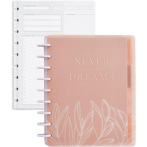 Planner Undated Classic-size Planner Journal Bundle With 100-sheet ...