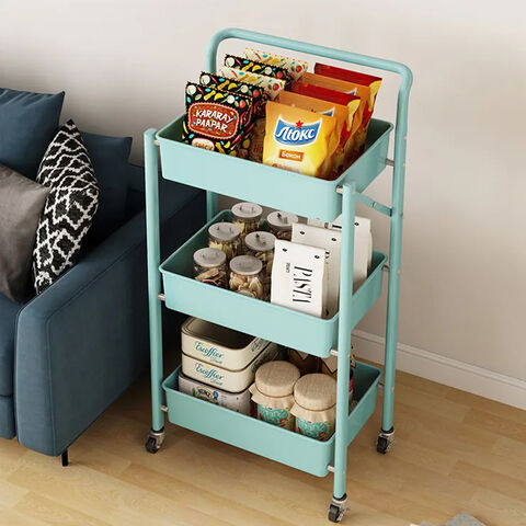 Buy China Wholesale High Quality Kitchen Mobile Folding Utility Trolley ...