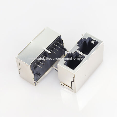 Factory Direct High Quality China Wholesale Rj45 Network Port 8p8c 1*2 ...