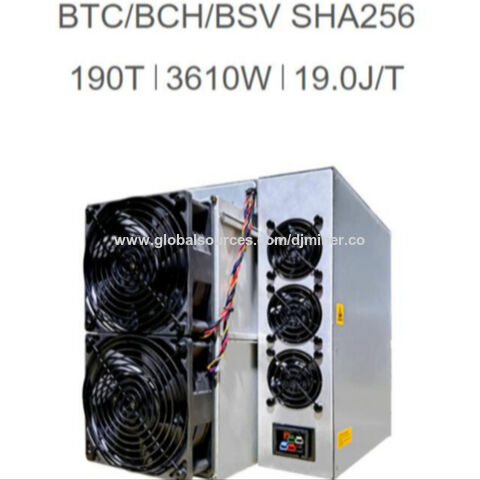 New Bitmain Btc Bitcoin Miner Machine Much Cheaperantminer T21 190th ...