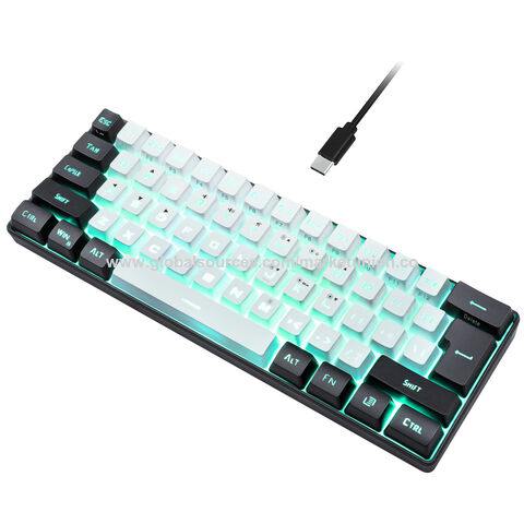 61 Key Thin Film Keyboard , Simple And Compact Gaming Keyboard Dual ...