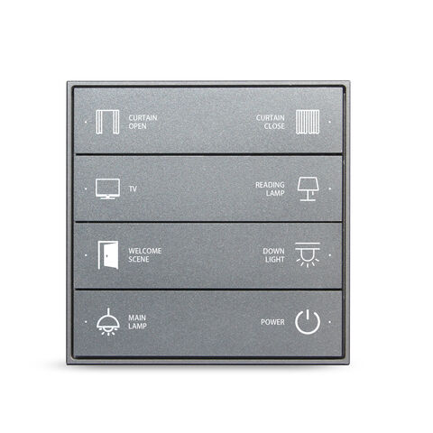 Buy China Wholesale Best-selling Knx Smart Automation System Silver 8 ...