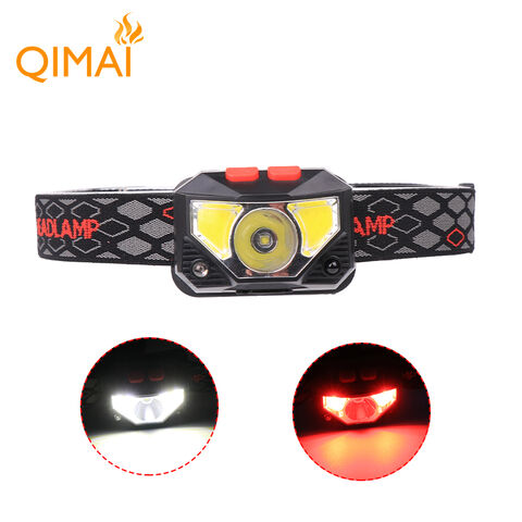 New Arrivals 6 Modes Abs Plastic Head Lamp Micro Usb Rechargeable ...